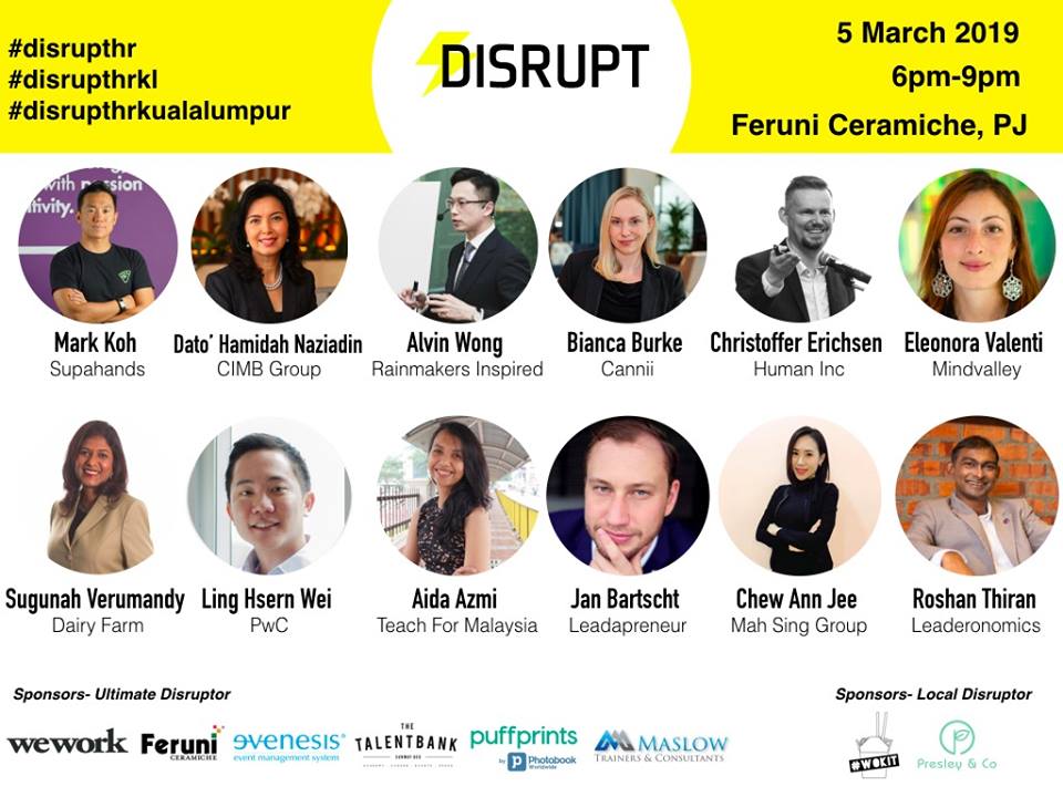 DisruptHR Kuala Lumpur 2019 - HR News